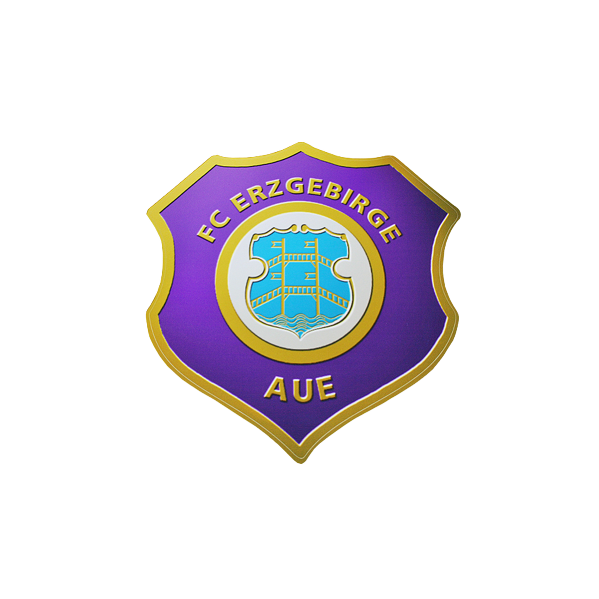Logo Groß FC Erzgebirge Aue Aufkleber – FanShop FC Erzgebirge Aue