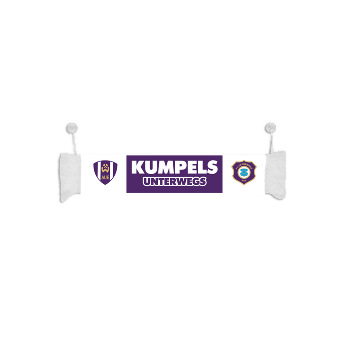 Autoschal Kumpel Wismut/ FCE Logo – FanShop FC Erzgebirge Aue